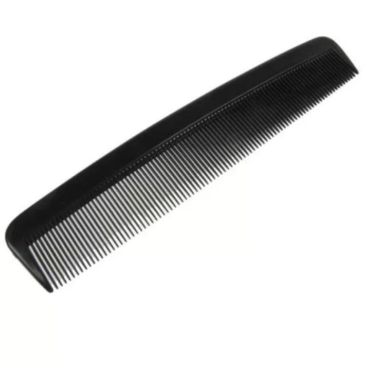MENS BLACK PLASTIC HAIR COMBS 6 INCH PACKS OF 1 2 4 6 8 10 12 24 36 | eBay