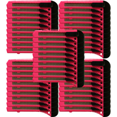 50 Safety Box Cutter Utility Knife Retractable Snap off Razor Blade ...