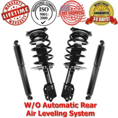 Strut & Coil Spring Assembly & Rear Shocks For Chevrolet 97-05 Venture ...