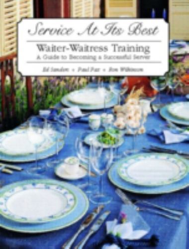 Service at Its Best: Waiter-Waitress Training 9780130926265| eBay