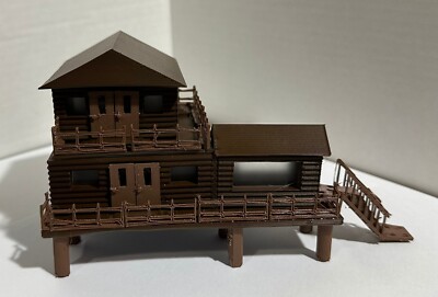 N Scale Model Railroad Cabin Kit with Video Assembly Instructions | eBay