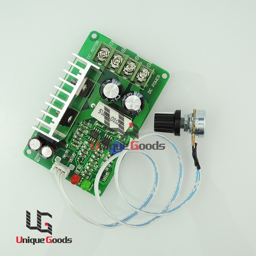 12V-36V Pulse Width PWM DC Motor Speed Controller Current limiter ...