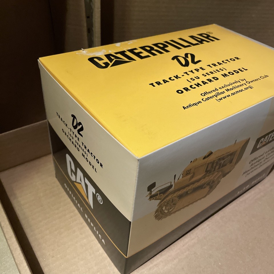 Spec Cast CAT Caterpillar D2 Orchard Model Tractor 5U W/ Tracks 1:16 ...