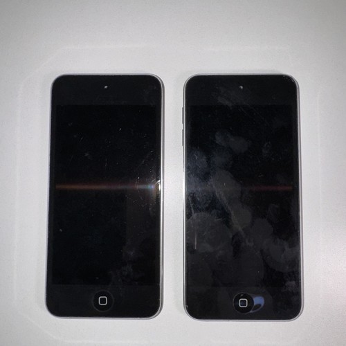 2 Apple iPod Touch A1509 Lot 5th Generation 16GB Silver/Black Read ...