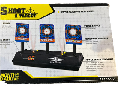 Shoot-A-Target Electronic Shooting Digital Target (battery not included ...