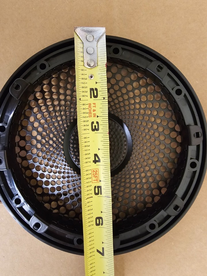 1 - 6.5" 6.5 6 1/2 Inch Inches High Excursion Subwoofer Speaker Grill ...