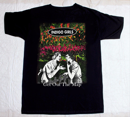 Indigo Girls Band Get Out The Map Album Unisex T-Shirt All Size S To ...