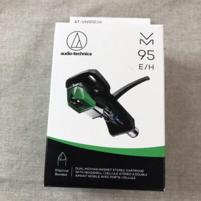 Audio-Technica Turntable Headshell/Cartridge AT-VM95E/H Combo Standard ...