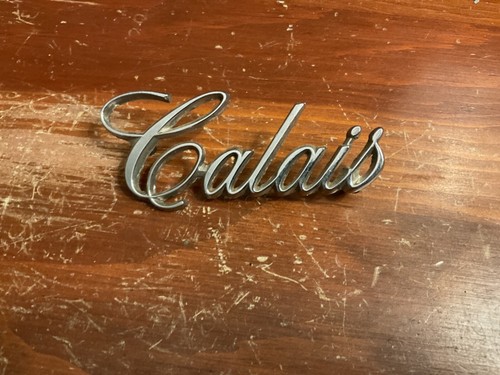 Cadillac Calais Chrome Emblem Script 1971 to 1976 | eBay