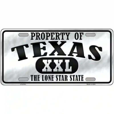 Property of Texas The Lone Star State Metal Sign | eBay
