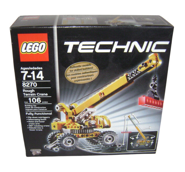 LEGO TECHNIC: Rough Terrain Crane (8270) for sale online | eBay