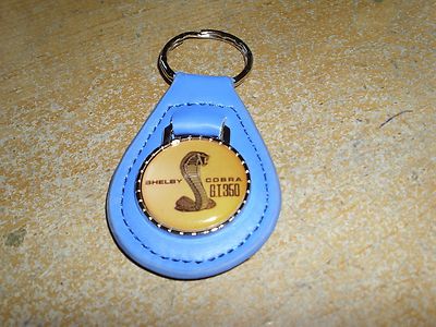 SHELBY COBRA FORD GT-350 GT350 ROUND GAS CAP SNAKE LOGO KEYCHAIN NEW ...