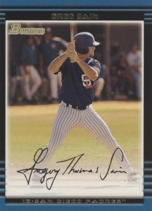 2002 Bowman - Greg Sain #165 (RC) for sale online | eBay