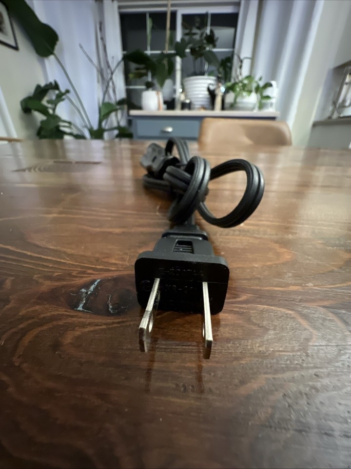 Vtg 2-Prong Power Supply Cord 5A250V 10A125V Cable for Small Kitchen ...