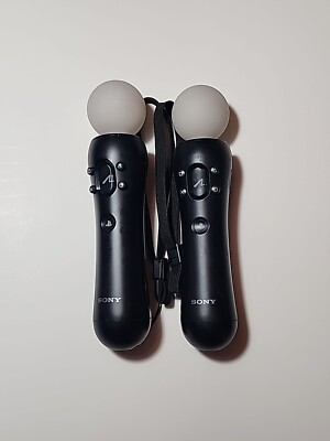 2 x Sony PlayStation Move Motion Controller (CECH-ZCM1U) PS3 PS4 VR | eBay