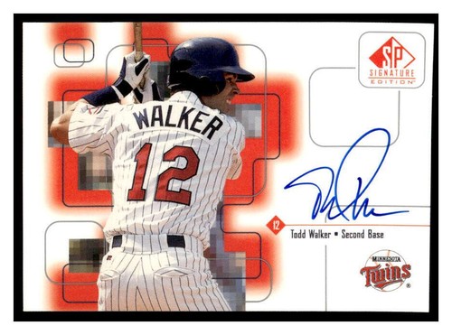 1999 SP Signature Edition: Autographs #TW Todd Walker | eBay
