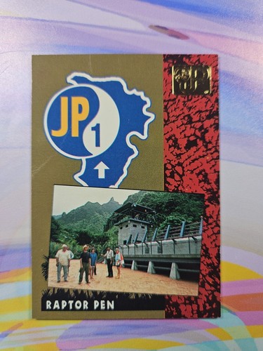 1993 Topps Jurassic Park Gold | Raptor Pen #11 | eBay