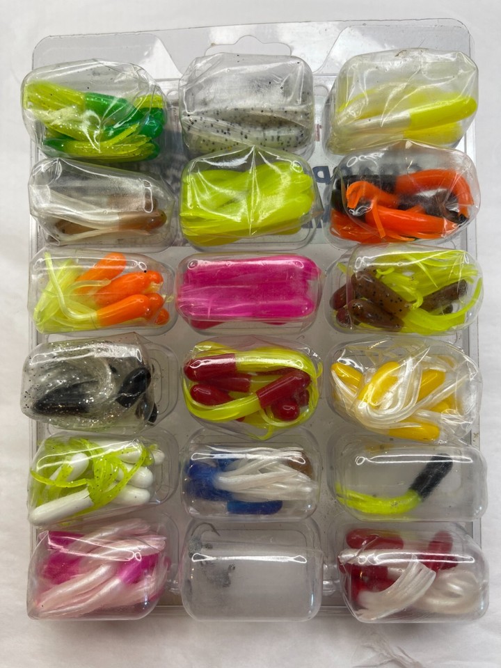 Lit'L Hustler Crappie Assortment 180 Piece Kit Lures Southern Pro ...
