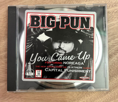 RARE RAP CD SINGLE - Big Pun You Came Up Feat. Noreaga w/ Instrumental ...