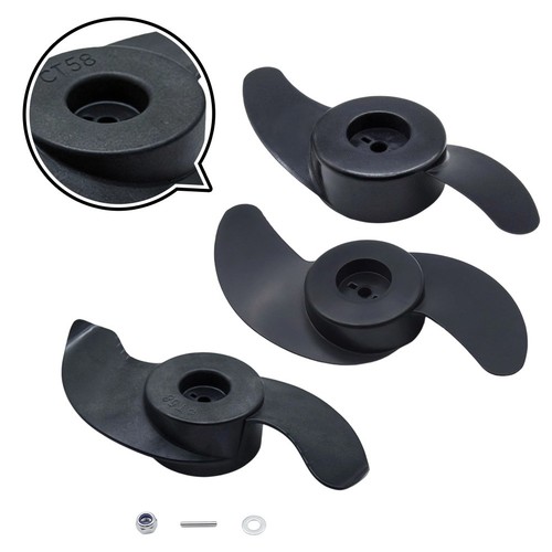 Outboard Propeller for 26 30 40 lb Motors 11.5cm Blade 9.5mm Center ...