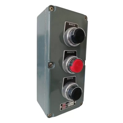 Cema pt3 Push-Button Metallica 3 Buttons Marcia-Arresto-Marcia | eBay