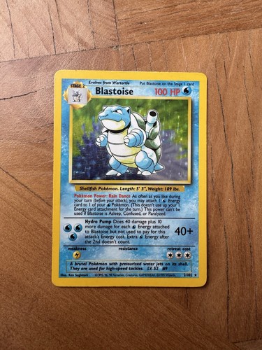 Blastoise Holo, Base Set - 1999 | eBay.de
