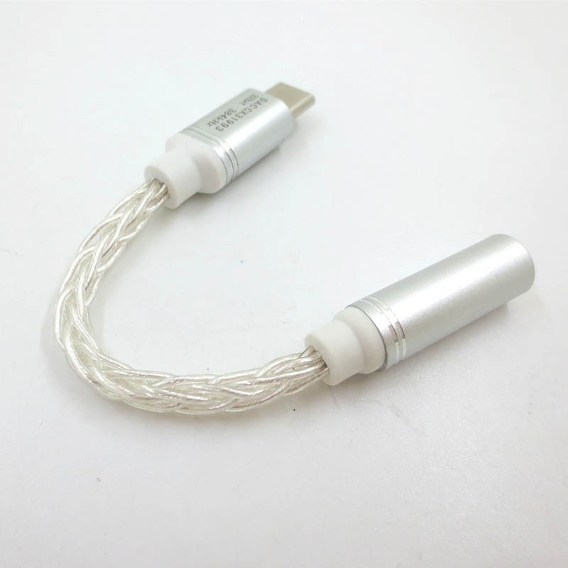 USB-C Type C Adapter Port to 3.5MM Aux Audio Adapter Cable Universal ...