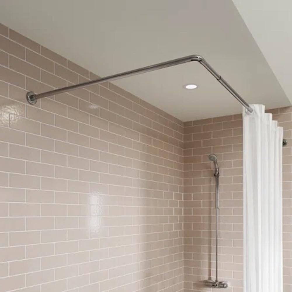 Curtain Rod For Corner Shower