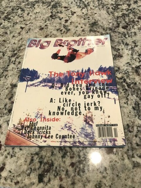 Issue 18 Big Brother Skateboard Magazine Muska Jackass Bam Rosa ...