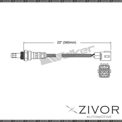 NGK Post Catalytic Oxygen Sensor For Hyundai H-1 i-Max 2.4 G4KG 4 Cyl # ...
