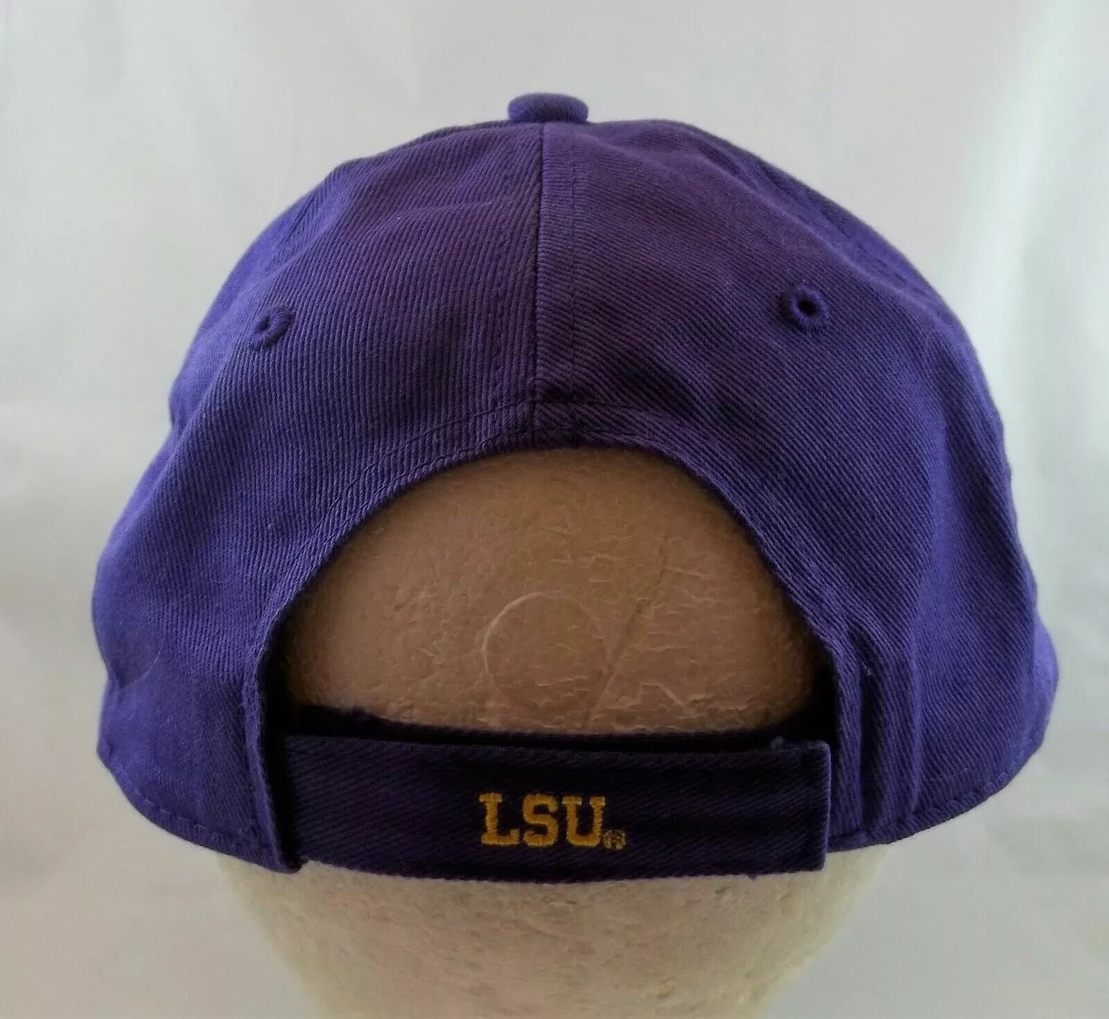 Louisiana State University LSU Tigers Purple Hat Adjustable Strap Cap ...