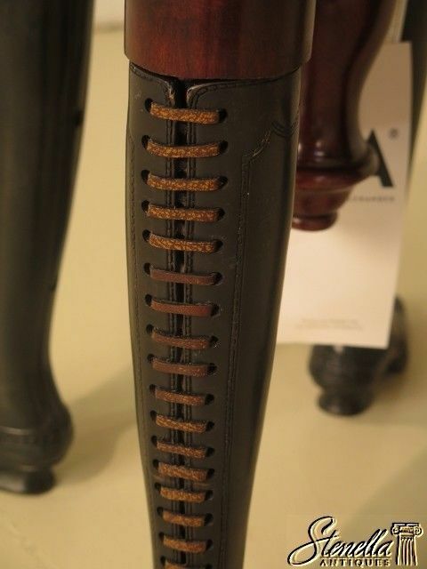 L54879: THEODORE ALEXANDER model 4421-001 Bronze Boot Leg Curious Stool ...