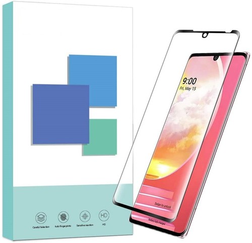 3D Curved Full Screen Cover LG Velvet,V40,V50 Tempered Glass Screen ...