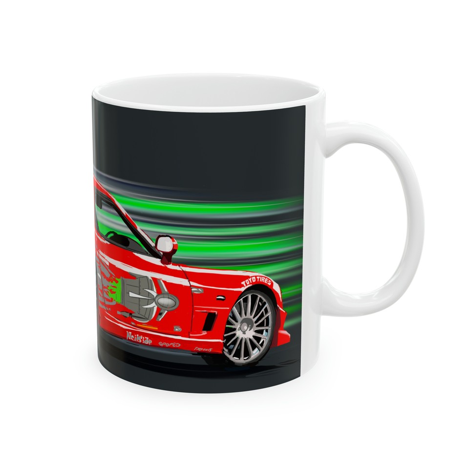 Fast and furious Dom’s Mazda Rx7 JDM Ceramic coff Tea Mug, 11oz | eBay