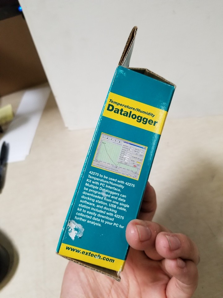 EXTECH 42270 Data Logger,Temperature and Humidity | eBay