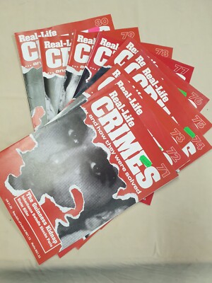 Real-Life Crimes Magazine Volume 5+6. Issue 71-80. True Crime | eBay