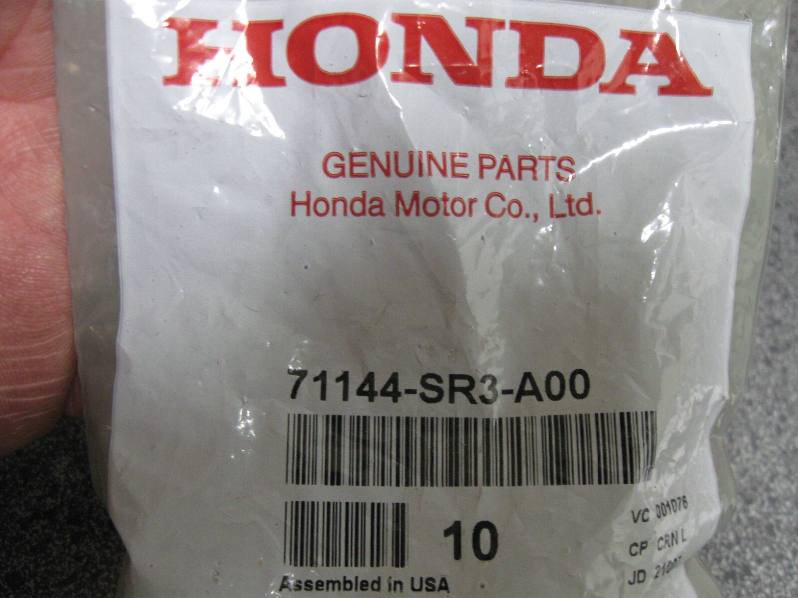 Honda Acura 71144-SR3-A00 Bumper Side Grommet Pack of 10 | eBay