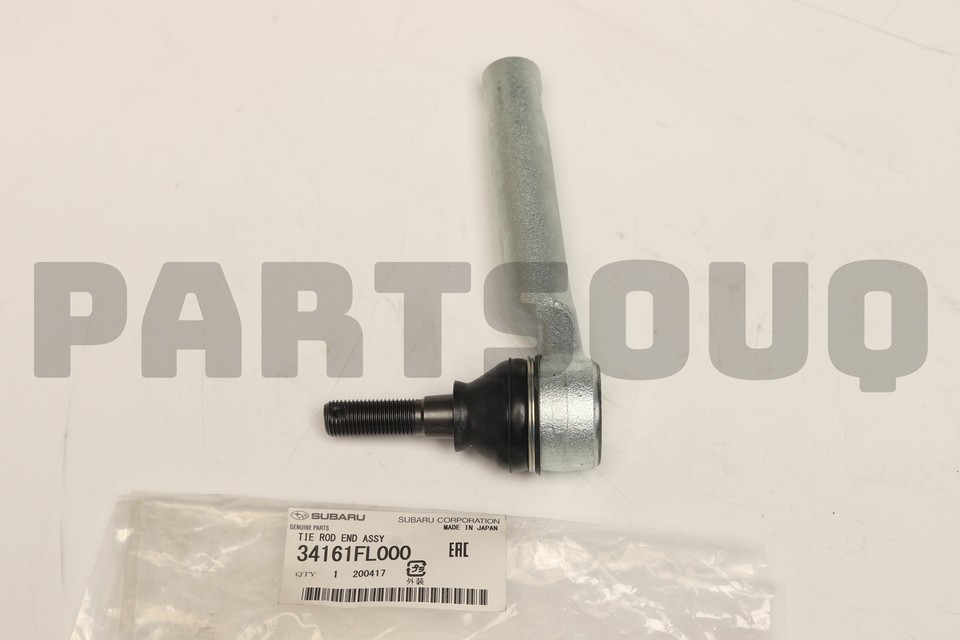 Genuine Subaru 34161FL000 34161-FL000 Tie Rod End Assy | OE