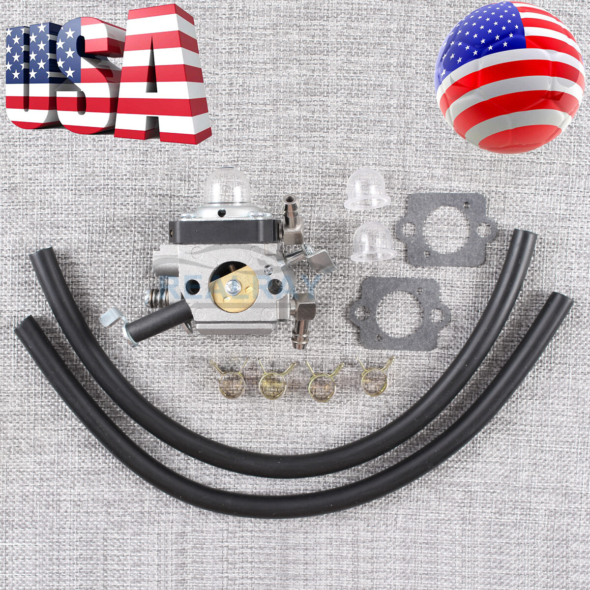 Carburetor & Fuel Line Gaskets For Wacker BS50-2 BS50-2i BS60-2 BS60-2i ...