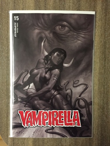 Vampirella #15 Lucio Parrillo 1:10 B&W Variant NM | eBay