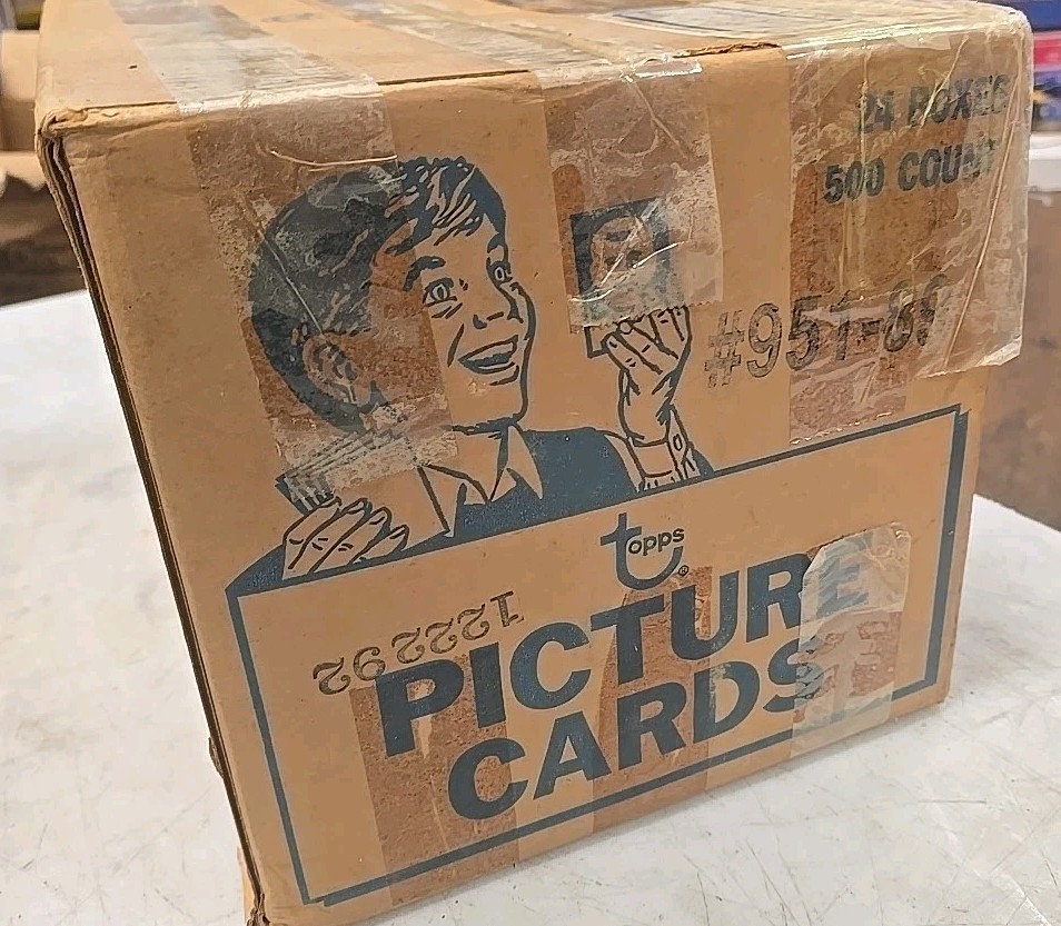 1990 Topps Baseball VENDING Case 24 Boxes 500ct Factory Sealed Case ...