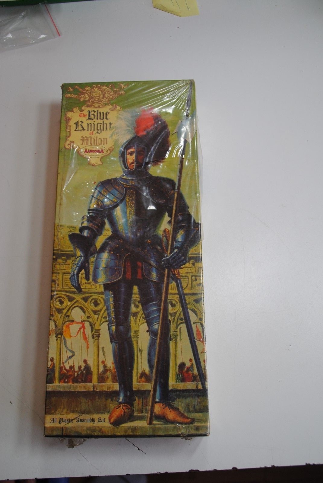 AURORA BUILDING KIT 472 "THE BLUE KNIGHT OF MILAN " BOXED MISB | eBay