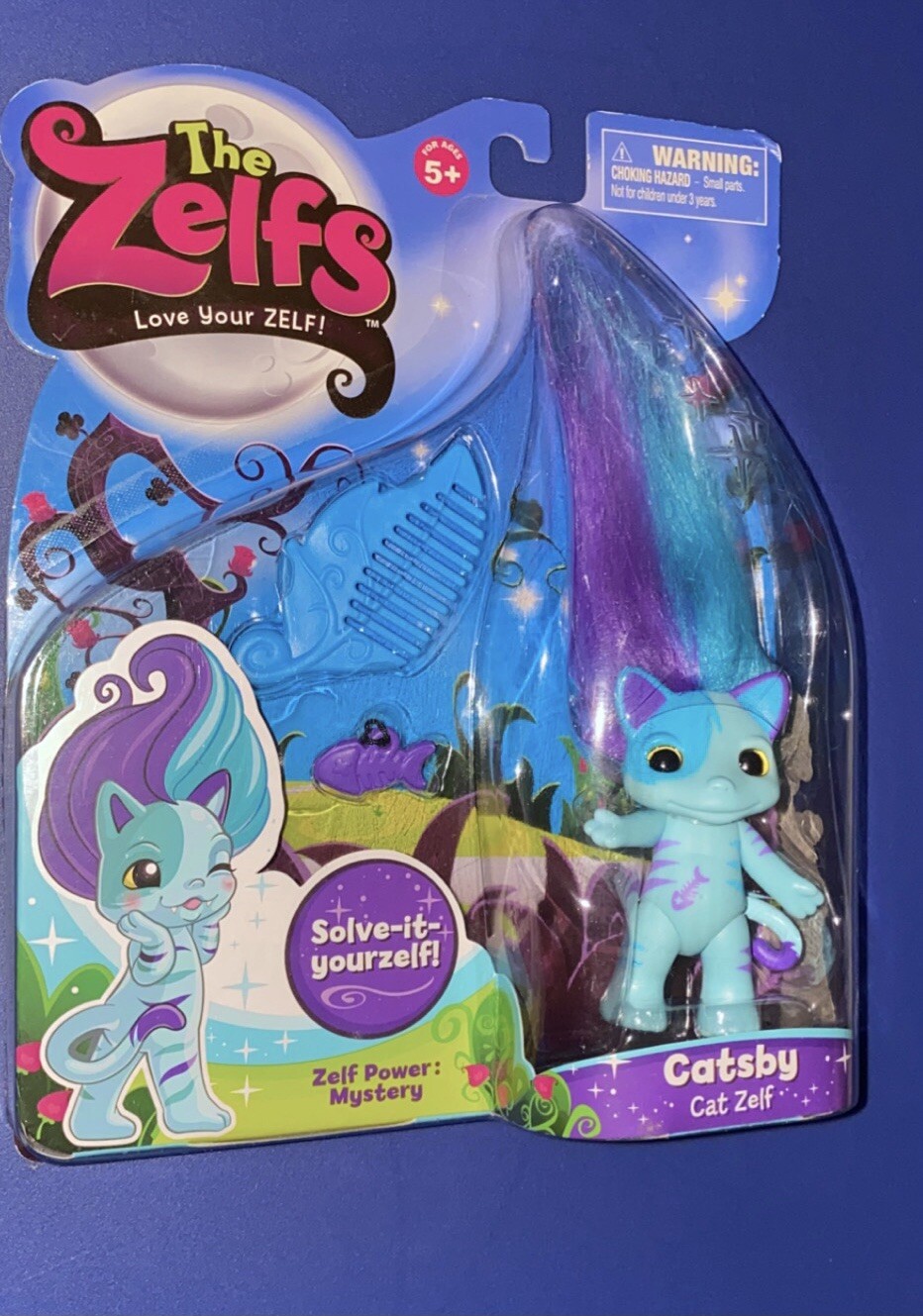 New Zelfs CATSBY Cat Troll Doll Moose Toys Series 3 Rare Retired | eBay