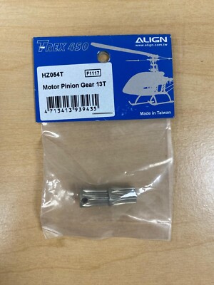 Align T-Rex 450. HZ054T Motor Pinion Gear 13T | eBay