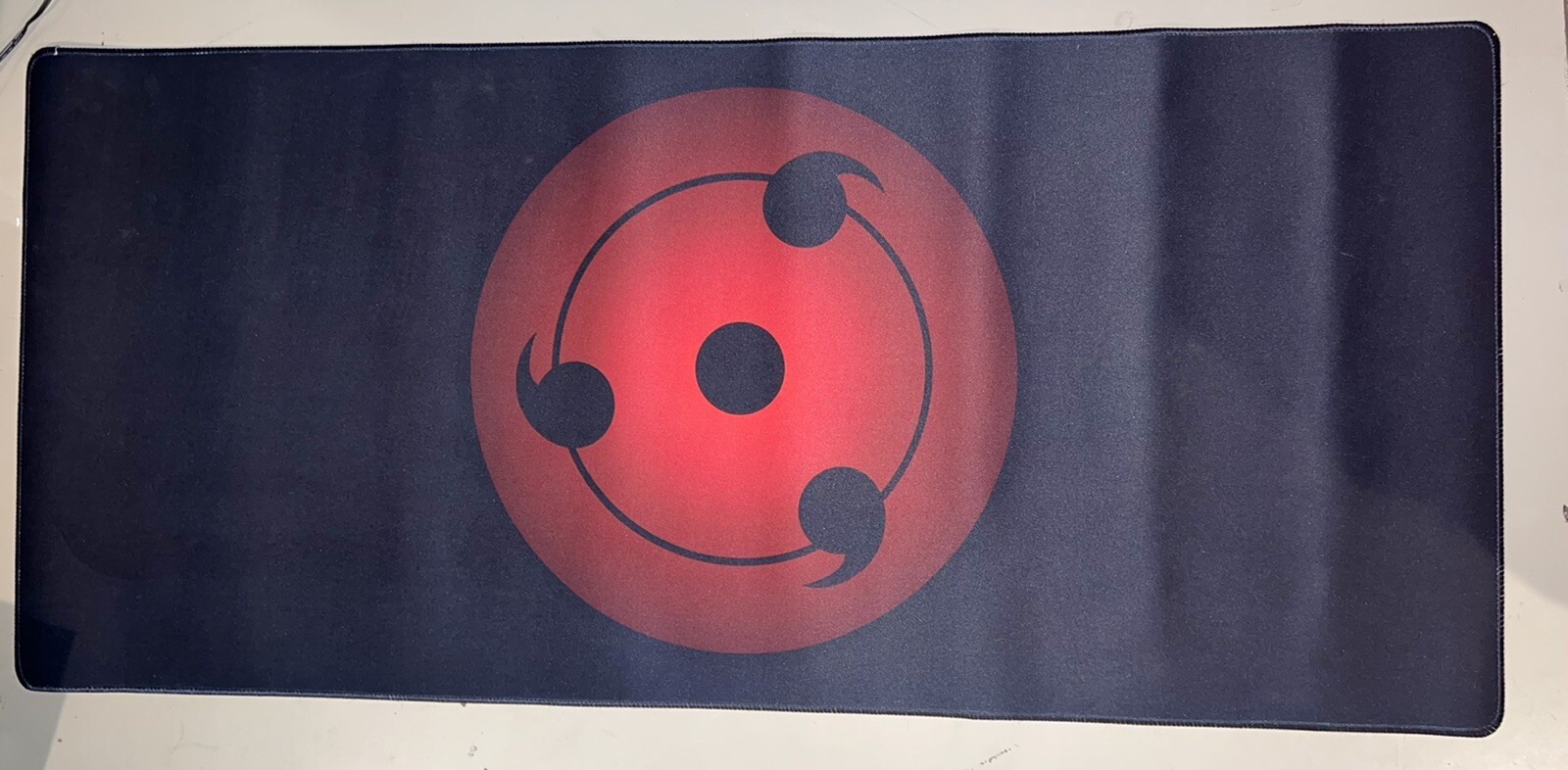 Naruto Sharingan Gaming Mouse Pad Large 36x12 Sasuke Itachi Uchiha ...