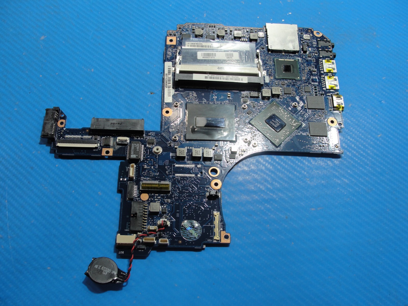 Toshiba P55t-B5262 15.6" Intel i7-4710HQ 2.5GHz M265X 2GB Motherboard ...