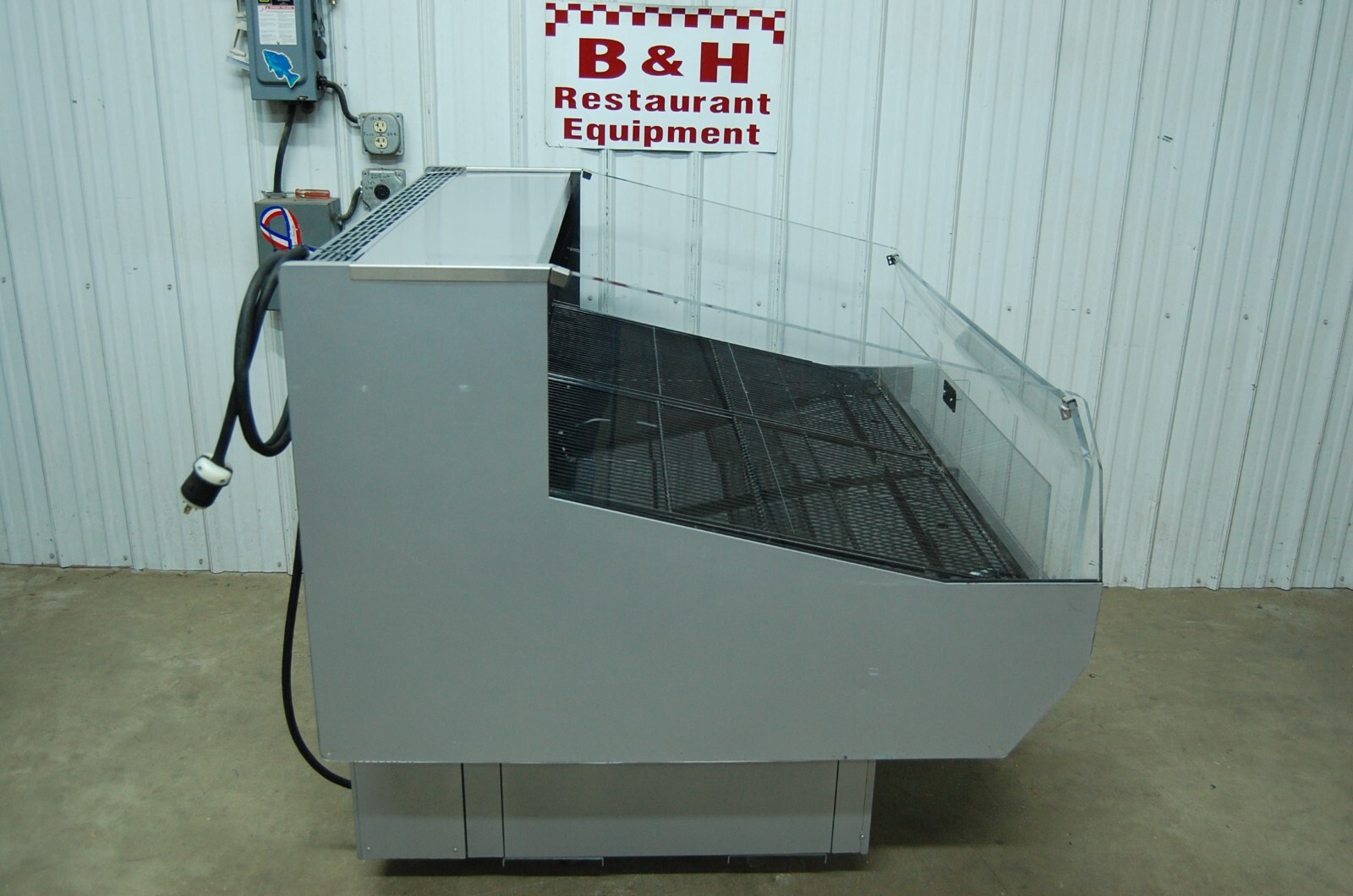 Hussmann Q2SSM4S 50" Open Air Deli Produce Berry Display Case ...