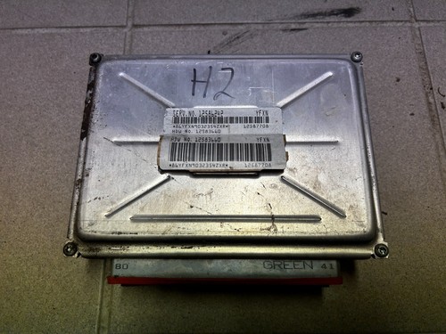 Hummer H2 Engine Control Unit ECU 12586242 12583660 | eBay