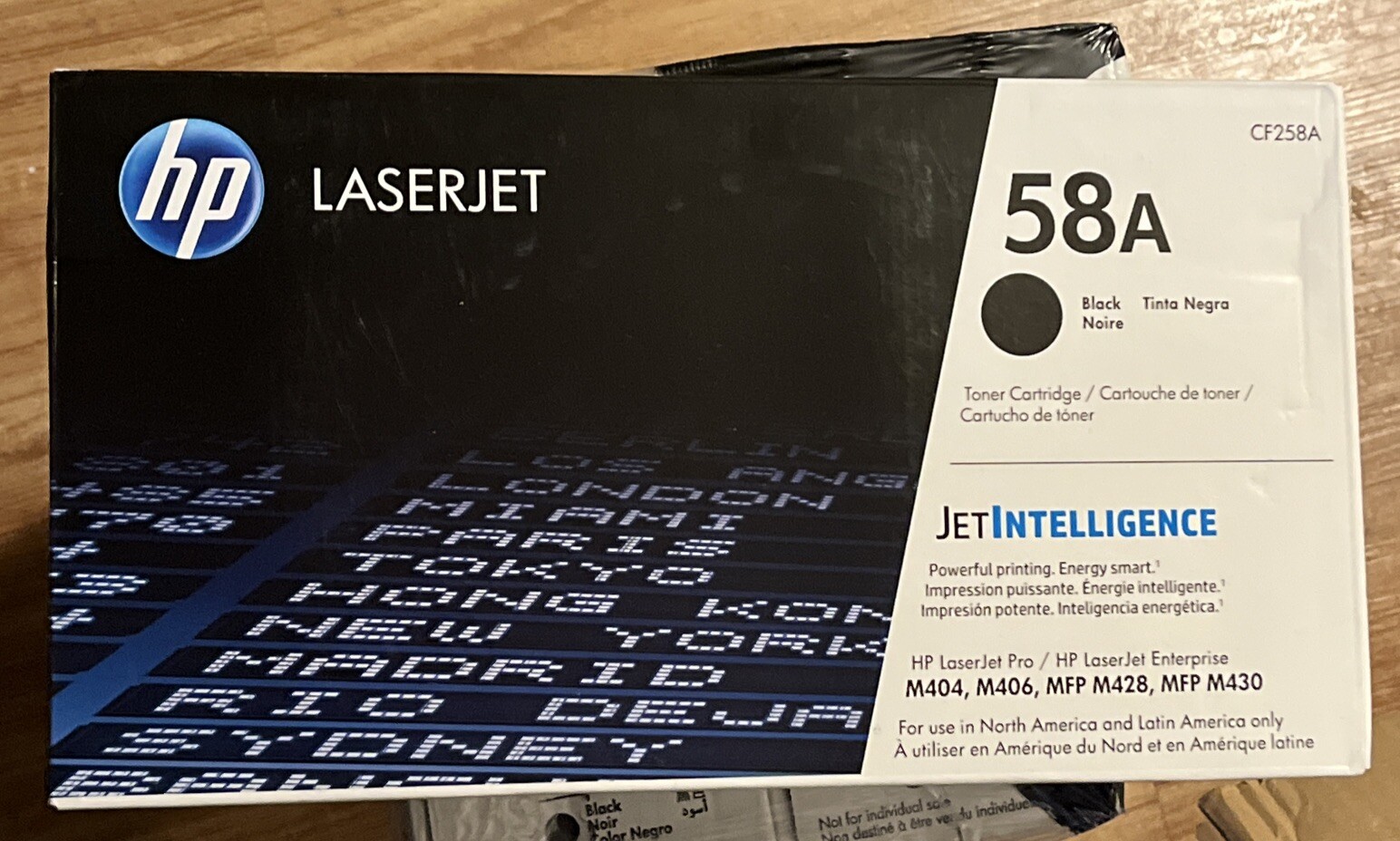 HP 58A Black Original LaserJet Toner Cartridge CF258A New Sealed ...