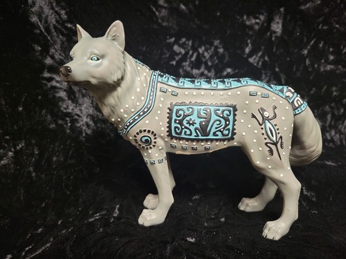 Call Of The Wolf Figurine Aztec Wolf #14105 Westland Giftware | eBay